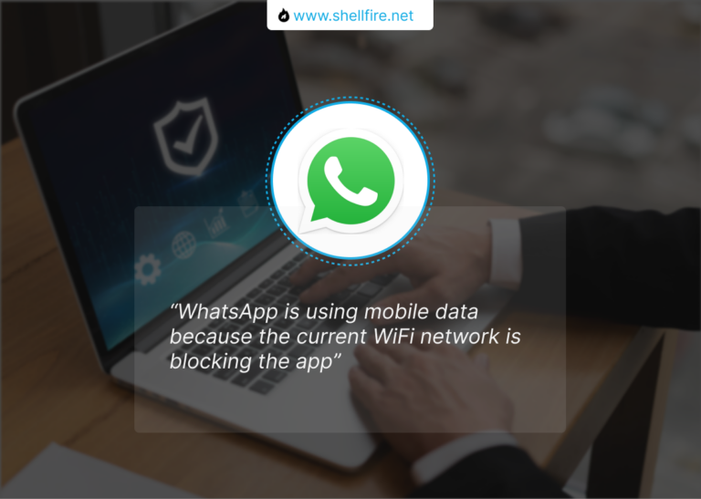 [Solved] Whatsapp Is Using Mobile Data Because the Current WiFi Network ...