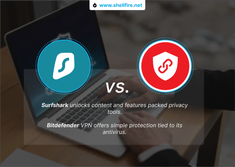 Surfshark vs Bitdefender VPN - Shellfire Blog