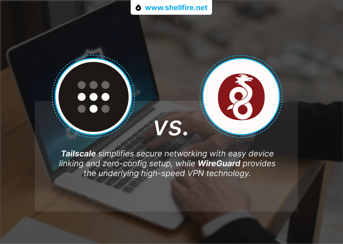 Tailscale vs WireGuard - Shellfire Blog
